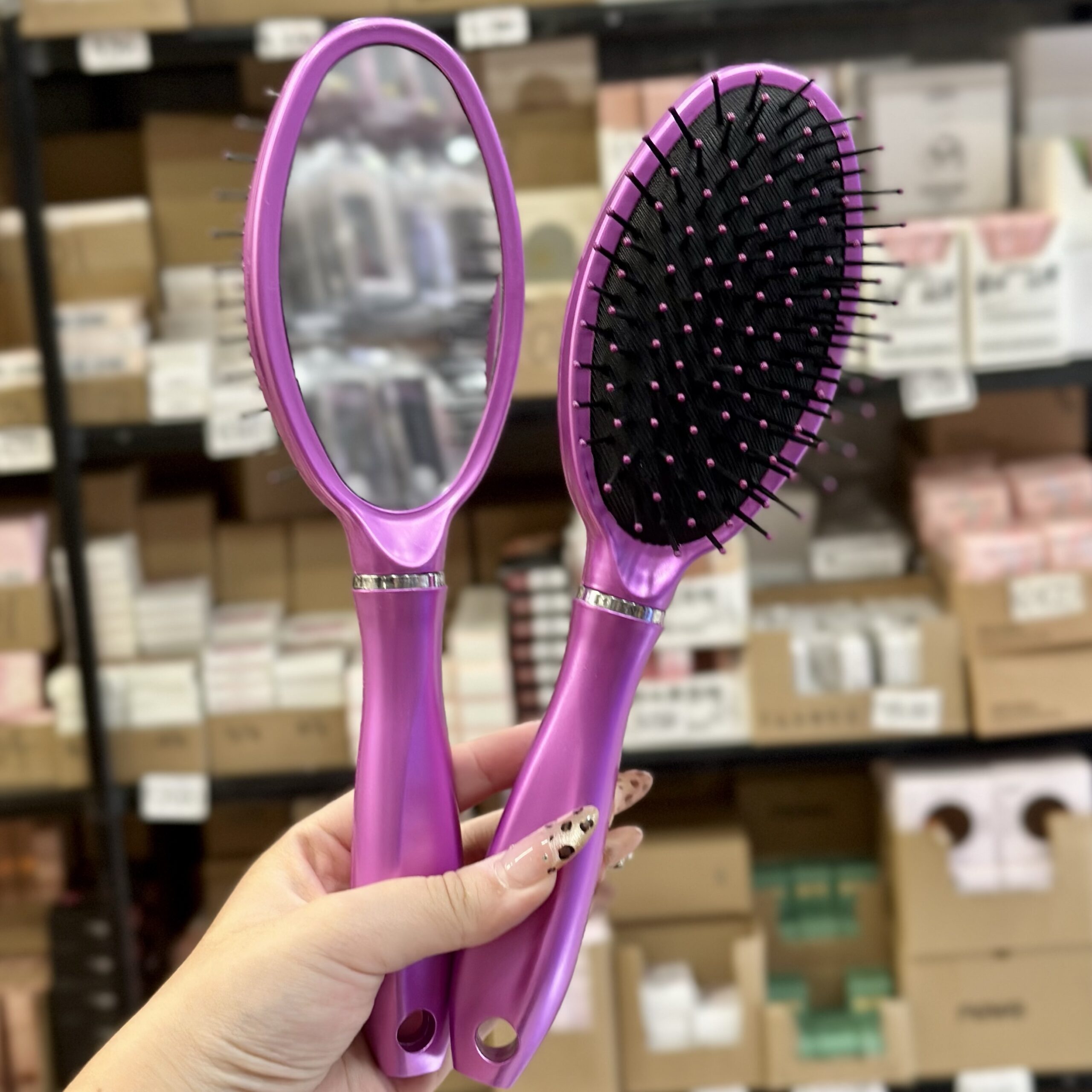 Cepillo con espejo ovalado – Tienda Sofia