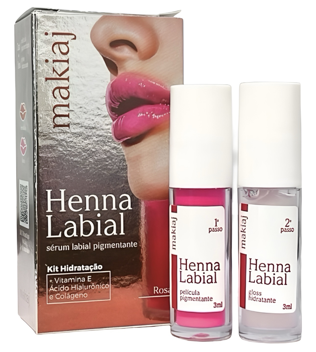 Henna labial Makiaj color Rosa ORIGINAL 100% organico natural – Tienda ...