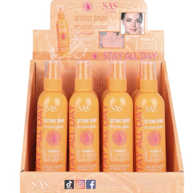 Fijador Spray maquillaje 117ml SAS #sac004-1/2 – Tienda Sofia